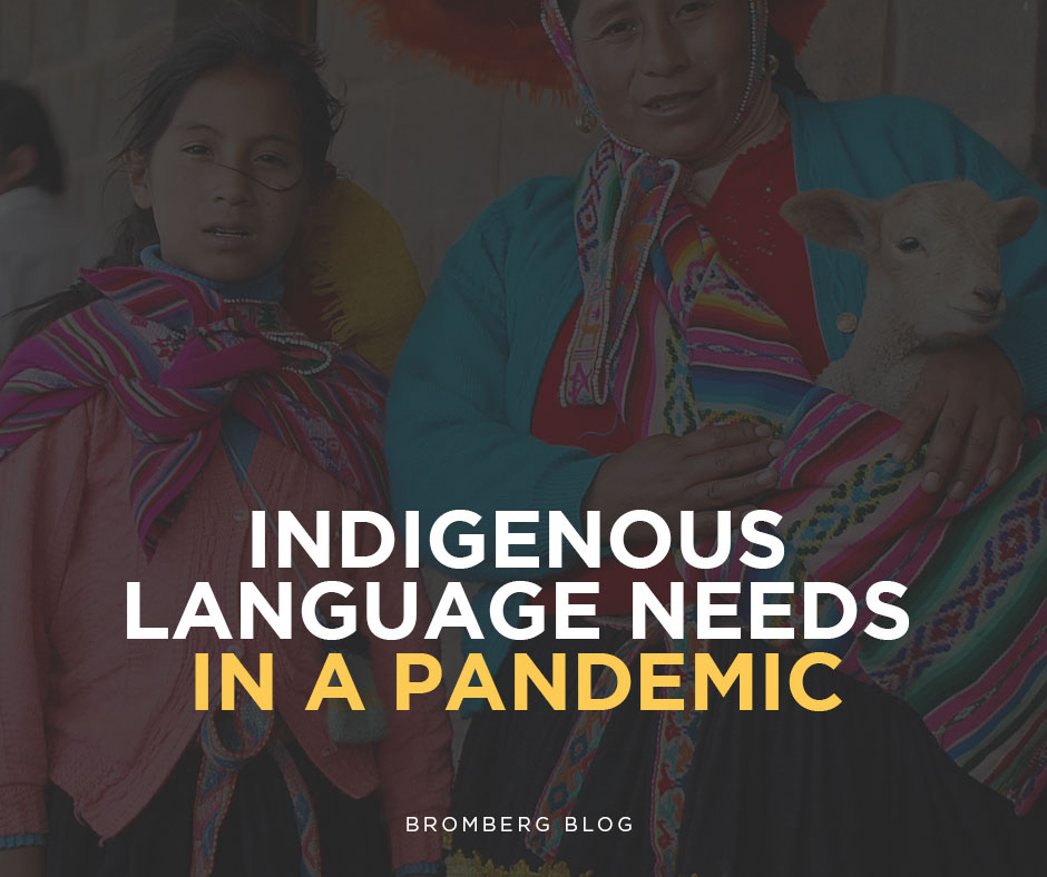 Not allowing native language is almost a death sentence • Bromberg ...