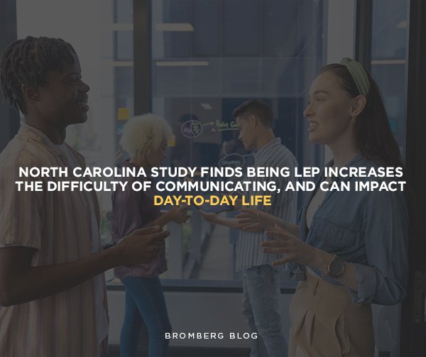 North Carolina Study Finds Being LP increases the difficulty of ...